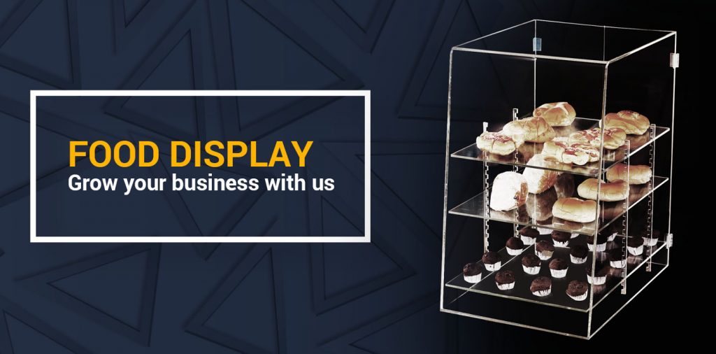 Display for Food – Custom Acrylic